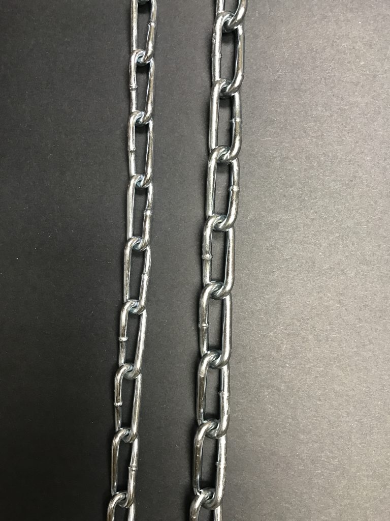 TWIST LINK COIL CHAIN (Zinc Plated Steel) – frankferrisco